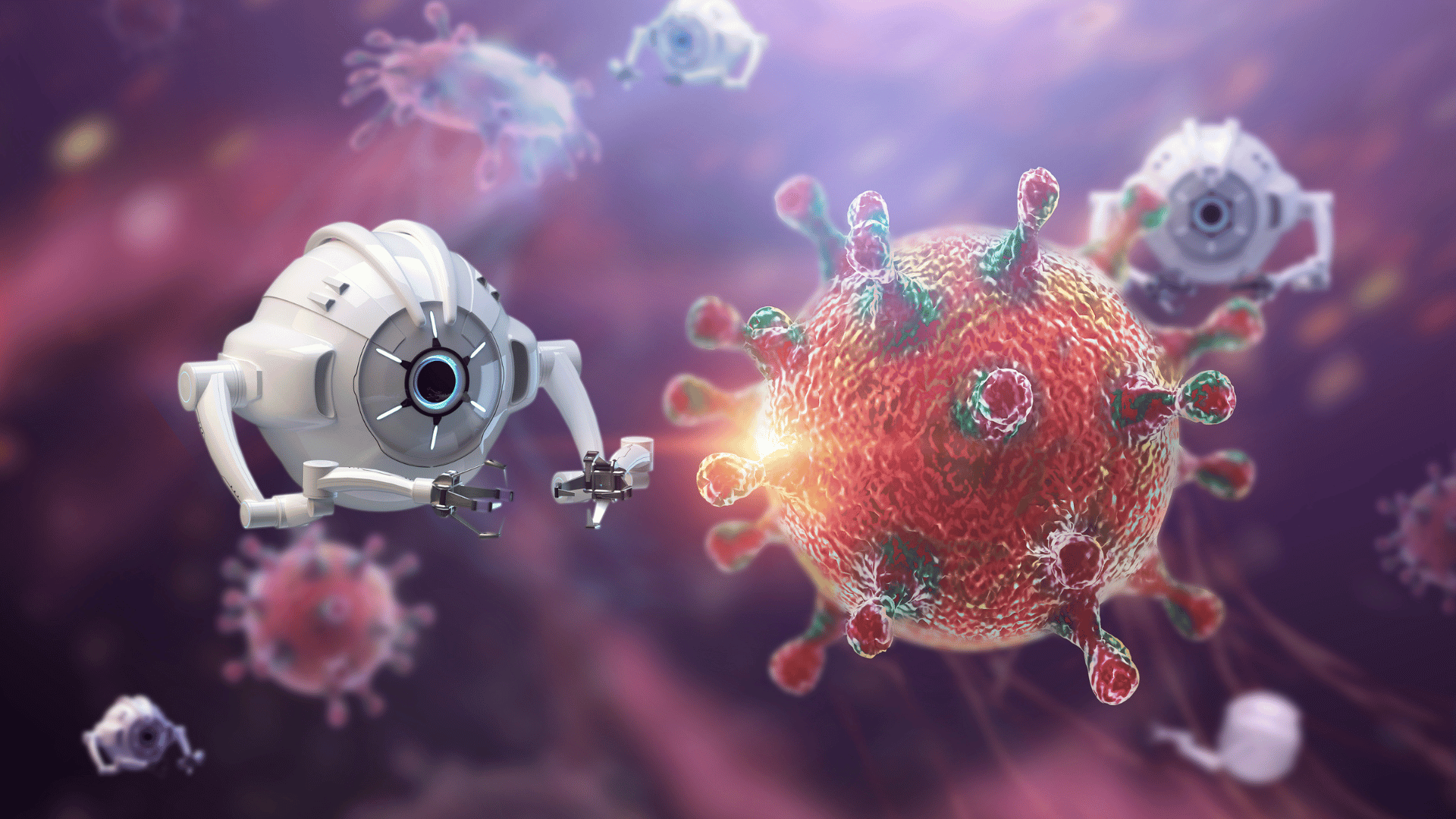 Nanorobot to target cancer cells and spare healthy ones