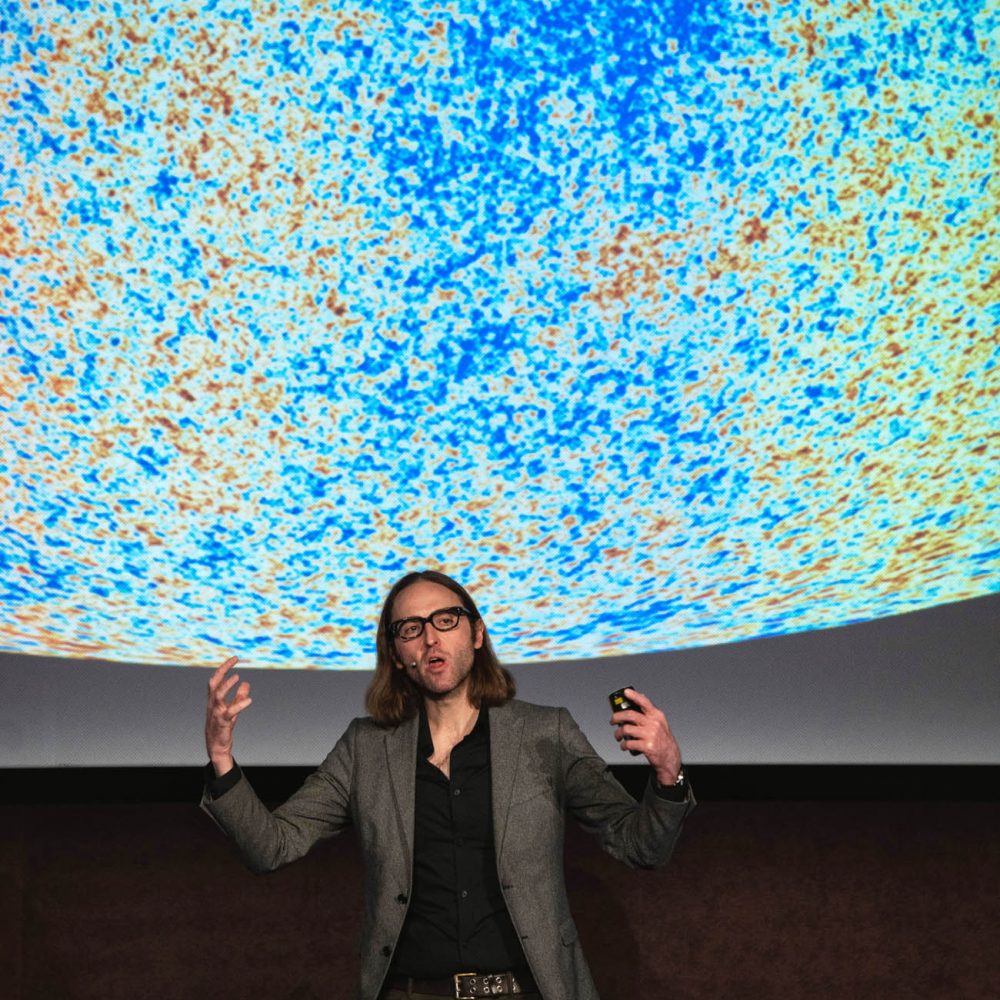 James Beacham at the Open Night in Milan