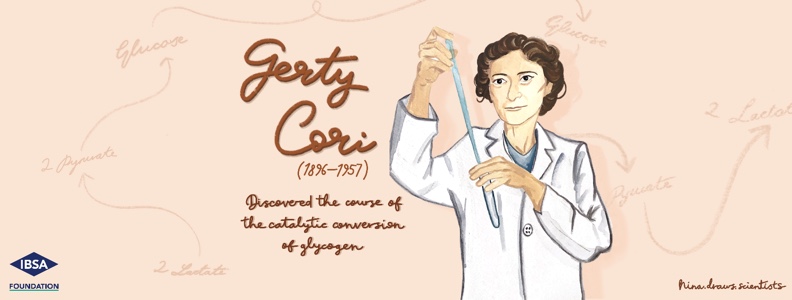 Gerty, the first female winner of the Nobel Prize in Medicine